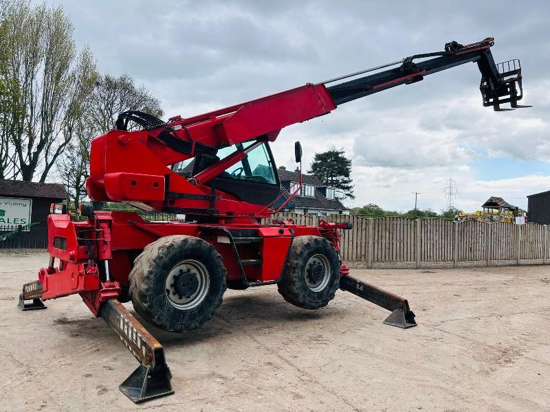MANITOU MRT1540 ROTO 4WD TELEHANDLER *15 METER REACH, 4 TON LIFT* VIDEO