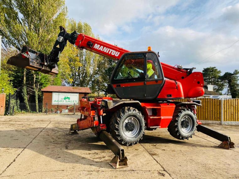 MANITOU MRT1542 ROTO TELEHANDLER * YEAR 2007 * C/W BUCKET