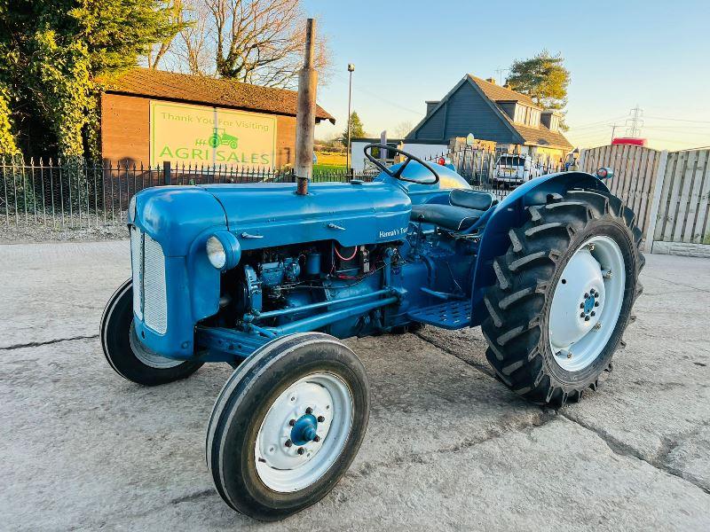 FORDSON DEXTER TRACTOR *YEAR 1960* C/W PICK UP HITCH