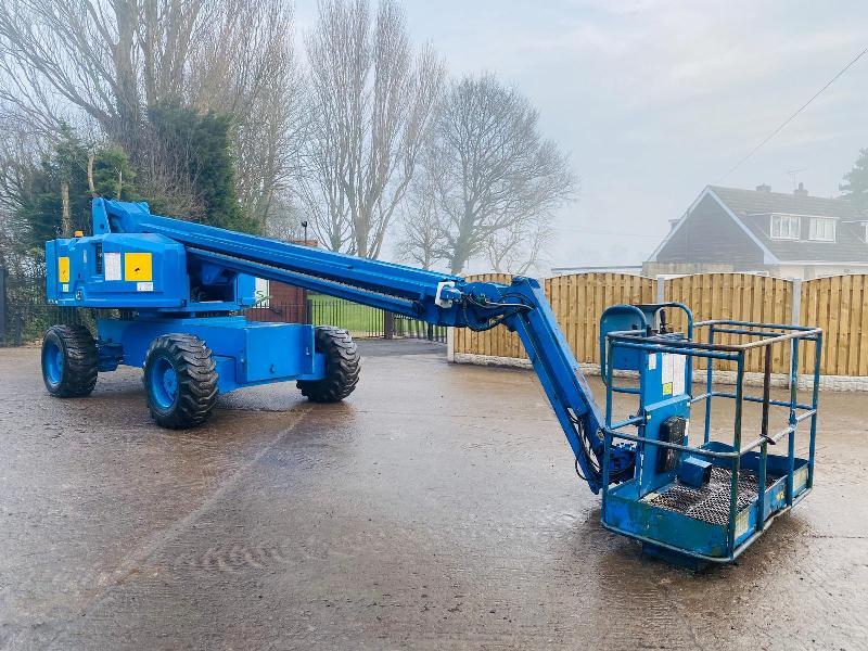 GENIE S/65 4WD CHERRY PICKER * WORKING HEIGHT 21.8 METER REACH