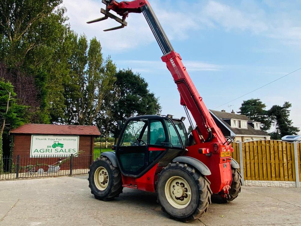 MANITOU MLT629 TURBO TELEHANDLER * ONLY 5848 HOURS * C/W PICK UP HITCH