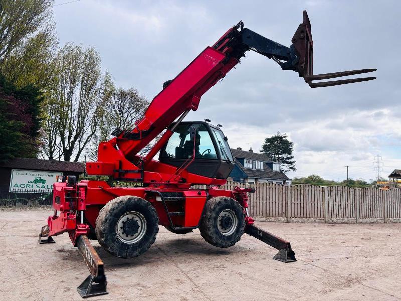 MANITOU MRT1540 ROTO 4WD TELEHANDLER *15 METER REACH, 4 TON LIFT* VIDEO