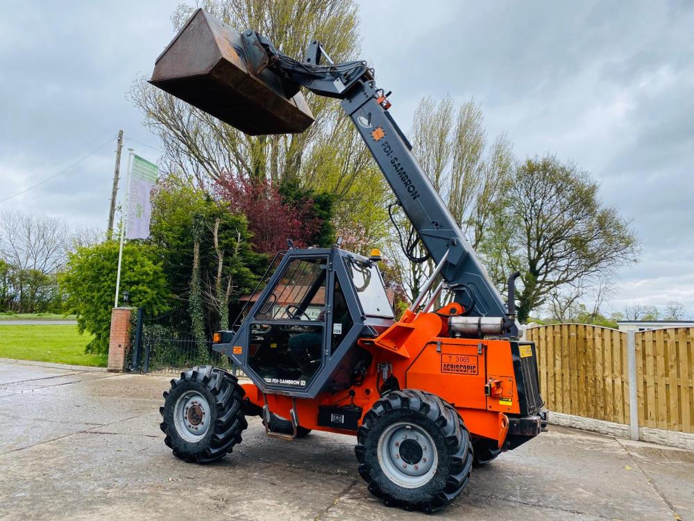 FDI SAMBRON T3065 4WD TELEHANDLER *ONLY 7507 HOURS* C/W BUCKET
