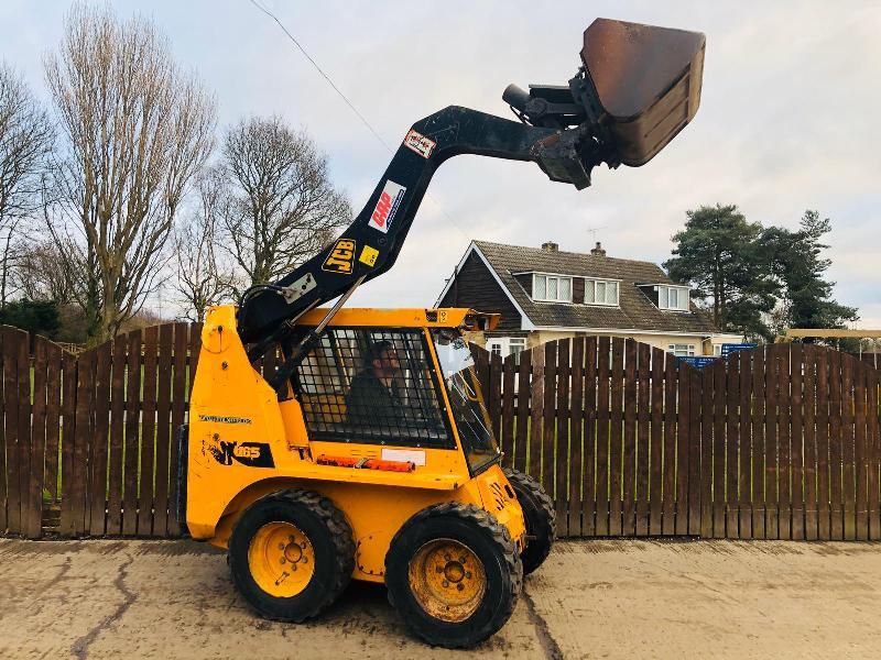 JCB ROBOT SKID STEER C/W FULLY GLAZED CABIN * ONLY 2960 HOURS * PLEASE ...