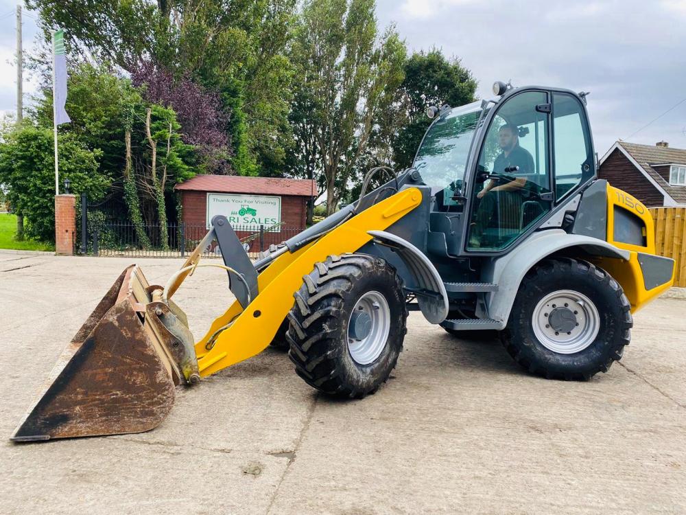 KRAMER 1150 LOADING SHOVEL * YEAR 2008 * C/W JOYSTICK CONTROL