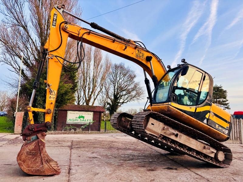 JCB JS130 TRACKED EXCAVATOR *YEAR 2008* C/W QUICK HITCH & BUCKET *VIDEO*