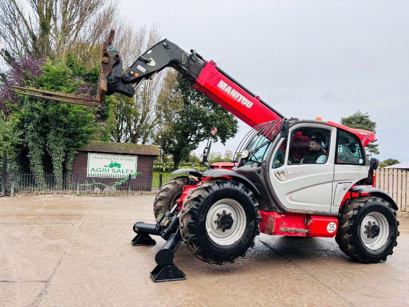 MANITOU MT1135 4WD TURBO TELEHANDLER *YEAR 2016* C/W PALLET TINES *VIDEO*