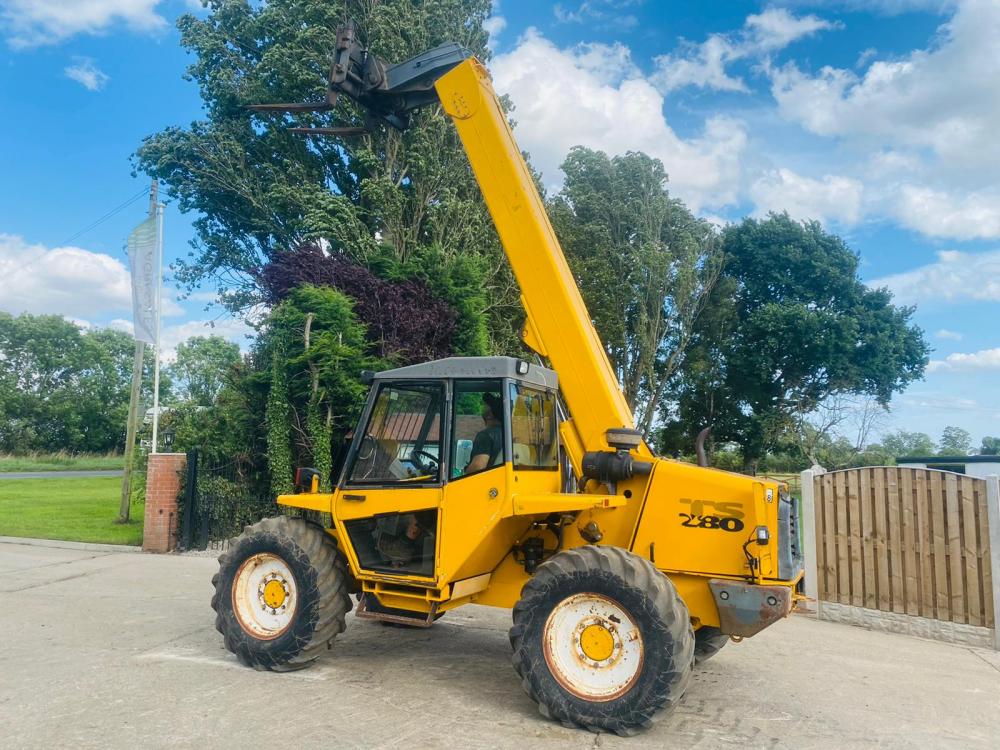 MATBRO TS280 4WD TELEHANDLER * 8117 HOURS * C/W JOYSTICK CONTROL