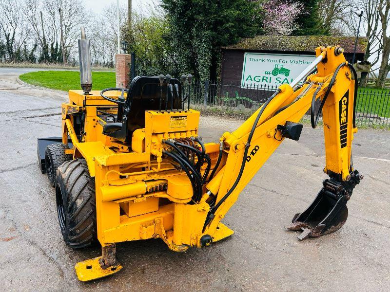 CASE 648 COMPACT BACKHOE DIGGER C/W 2 X BUCKETS *VIDEO*