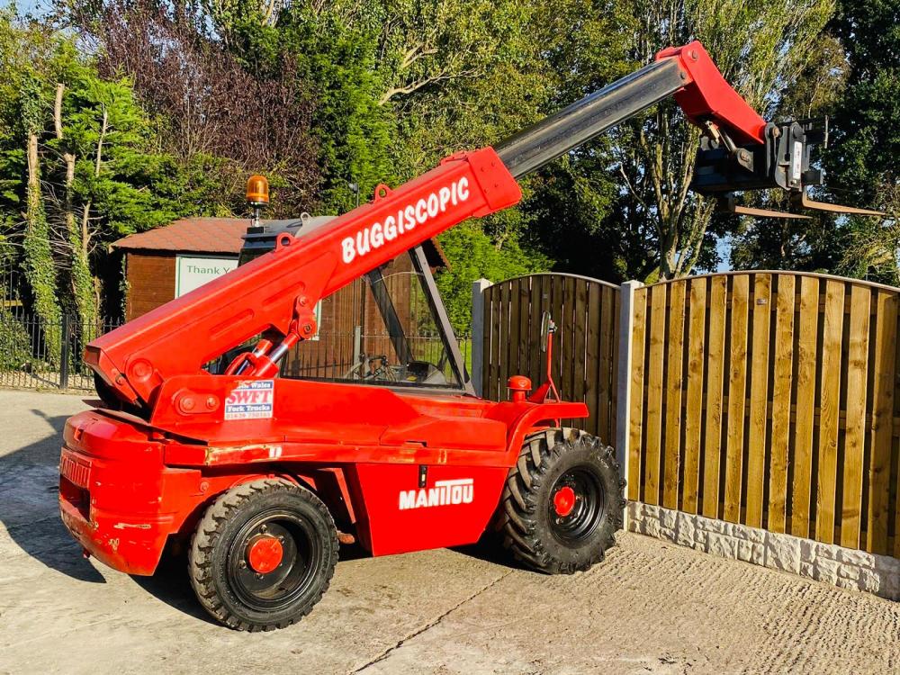MANITOU BT420 4WD BUGGISCOPIC TELEHANDLER * ONLY 3117 HOURS * SEE VIDEO