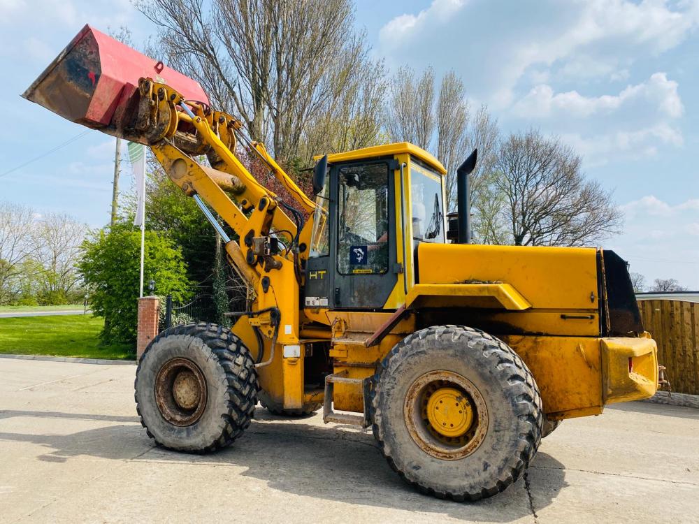 JCB 436 4WD LOADING SHOVEL C/W SUTTON TOE-TIP BUCKET