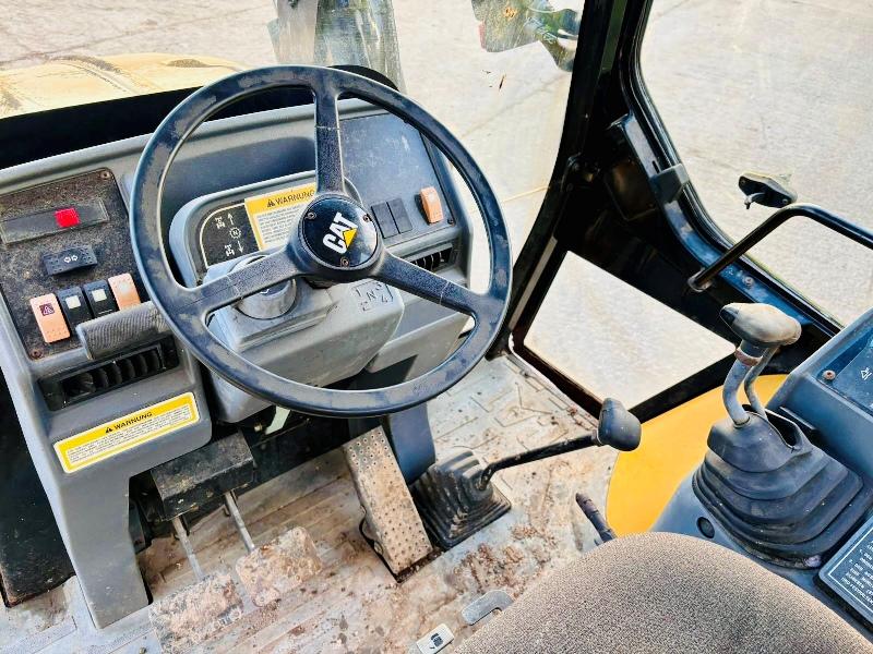 CATERPILLAR 428C 4WD BACKHOE DIGGER C/W EXTENDING DIG *VIDEO*