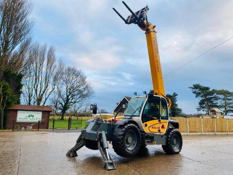 LIEBHERR 441.13 4WD TELEHANDLER *YEAR 2012* C/W 13 METER REACH & PALLET ...
