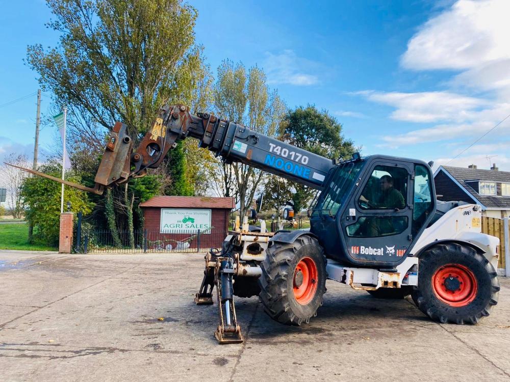 BOBCAT T40170 4WD TELEHANDLER C/W 17 METER REACH & JOYSTICK CONTROL