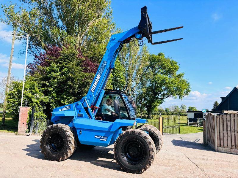 MANITOU MLT628 TELEHANDLER *AG-SPEC* C/W PICK UP HITCH *VIDEO*