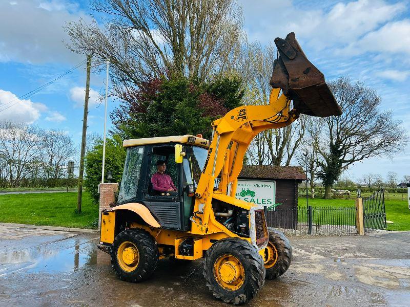 JCB 2CX AIRMASTER 4WD LOADING SHOVEL C/W COMPRESSOR