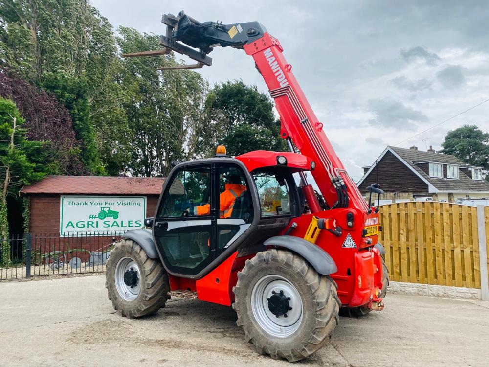 MANITOU MLT634-120LSU *AG-SPEC* TELEHANDLER YEAR 2013 C/W PUH * SEE VIDEO
