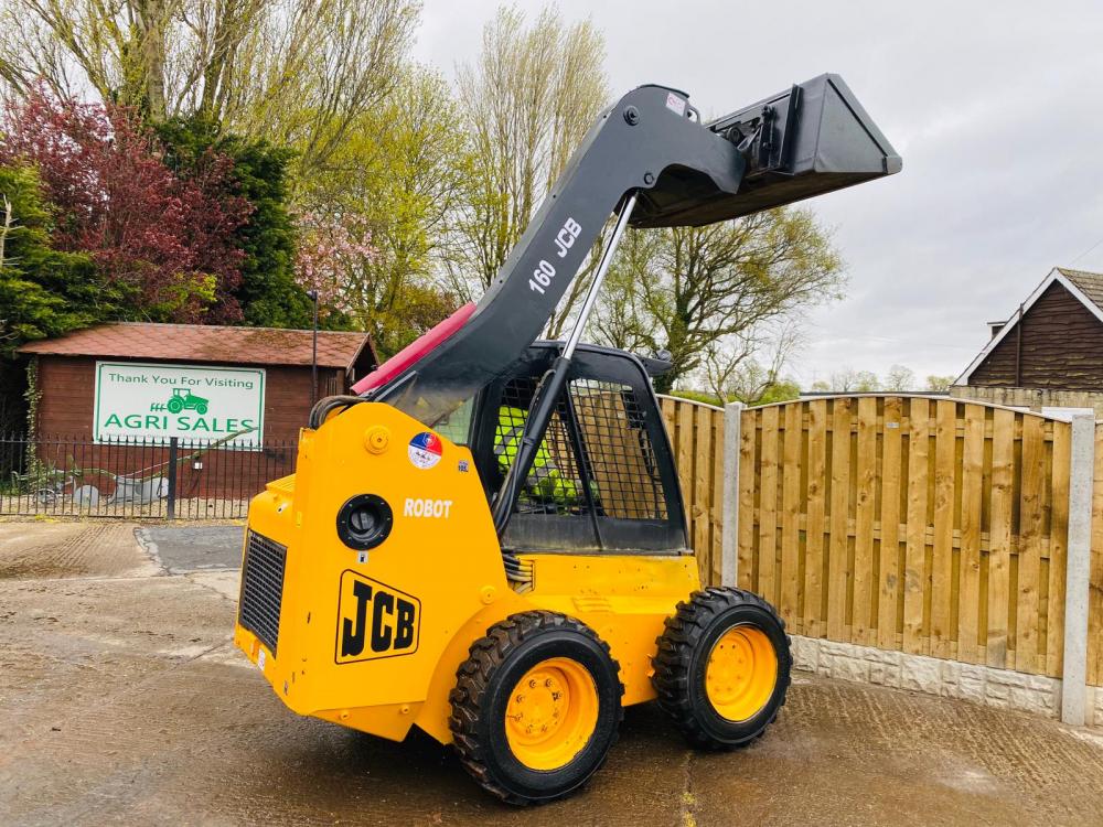 JCB 160 SKIDSTEER YEAR 2007 C/W BUCKET