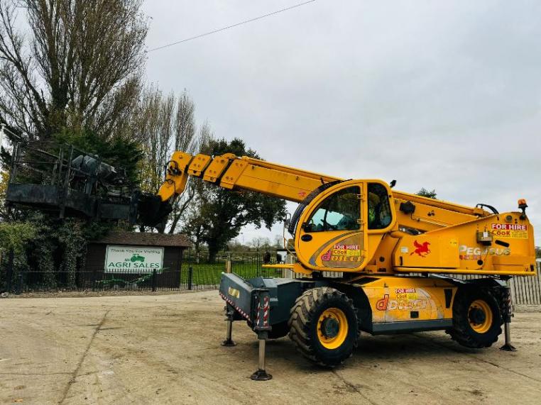 DIECI PEGASUS 45.21 ROTO TELEHANDLER *21 METER REACH* C/W MAN BASKET ...