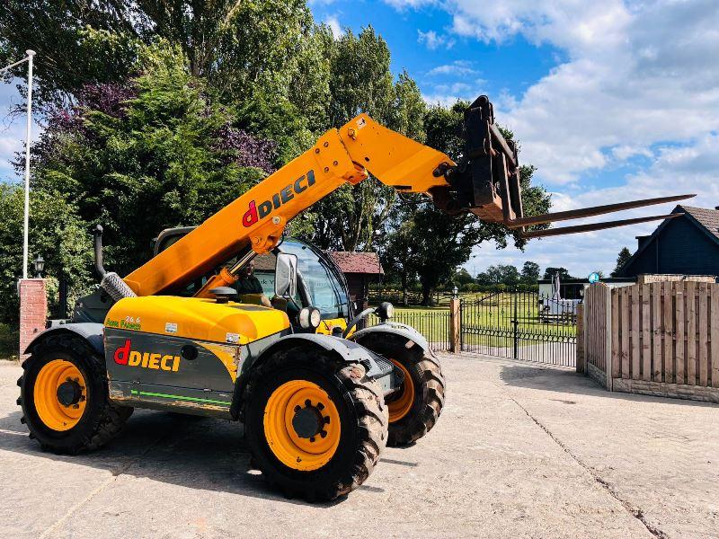DIECI 26.6 AGRI FARMER 4WD TELEHANDLER *YEAR 2011, AG-SPEC, 5563 HOURS ...