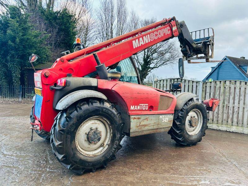 MANITOU MT1030 4WD TELEHANDLER *10.5 METER REACH, 8384 HOURS *VIDEO*