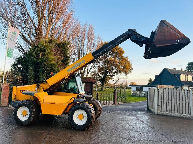 MATBRO TS270 4WD TELEHANDLER * AG-SPEC * C/W PICK UP HITCH