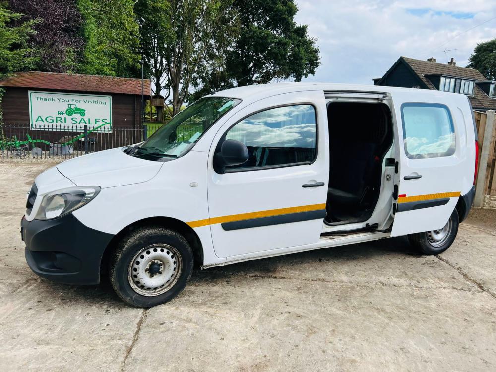 MERCEDES CITAN CREW VAN * 5 SEATER , YEAR 2015 , MOTD OCTOBER 2022
