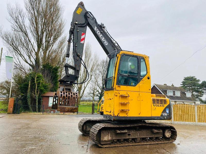 VOLVO EC140 TRACKED EXCAVATOR *YEAR 2007* C/W HIGH RISED CABIN