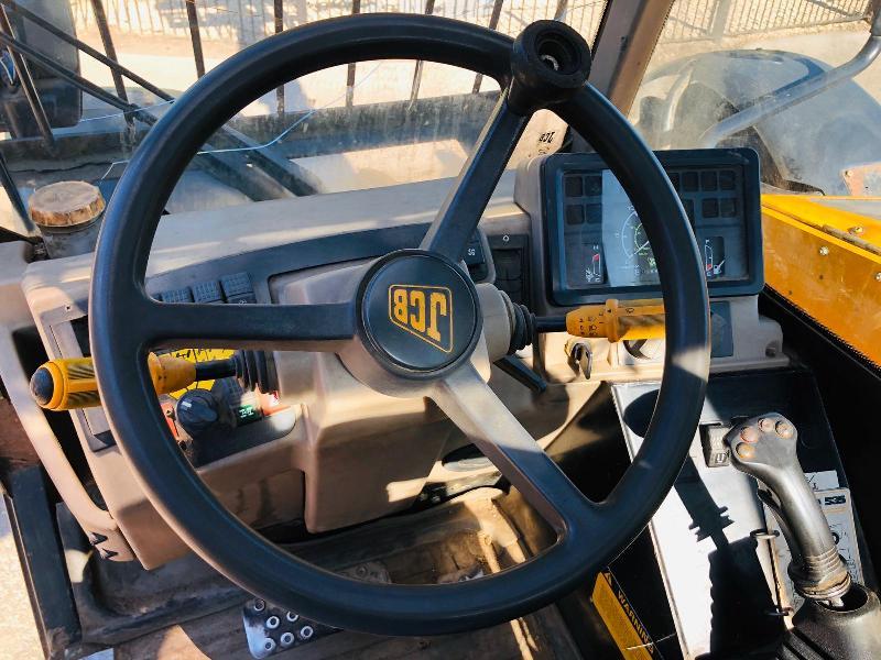 JCB 535-95 TELEHANDLER * AG-SPEC * C/W PICK UP HITCH & JOYSTICK CONTROL