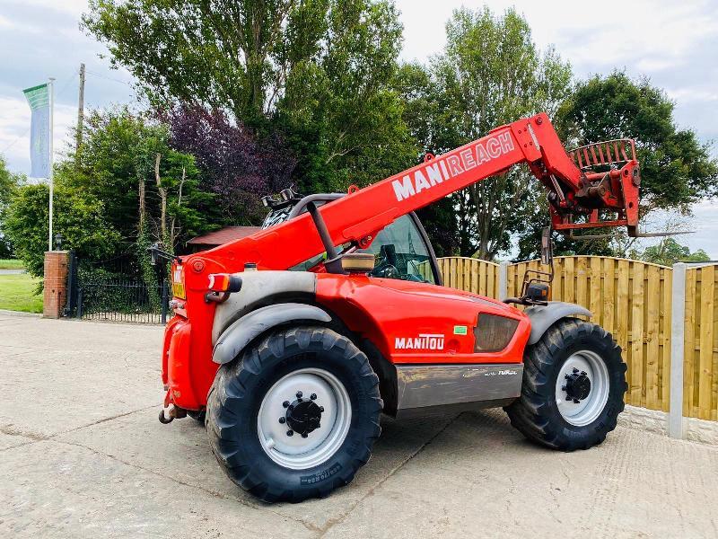 MANITOU MLT730 TURBO TELEHANDLER 7 METER REACH * AG-SPEC * C/W PUH