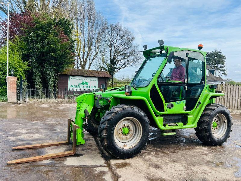 MERLO P40.7 4WD TELEHANDLER*YEAR 2012, AG SPEC* C/W PICK UP HITCH