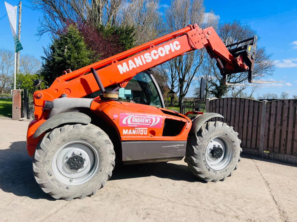 MANITOU MT932 4WD TELEHANDLER * 5034 HOURS * C/W PALLET TINES *VIDEO*