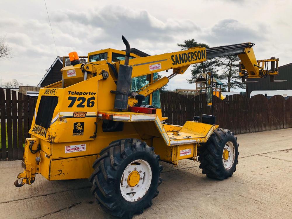 SANDERSON 726 SOLO CONTROL TELEHANDLER