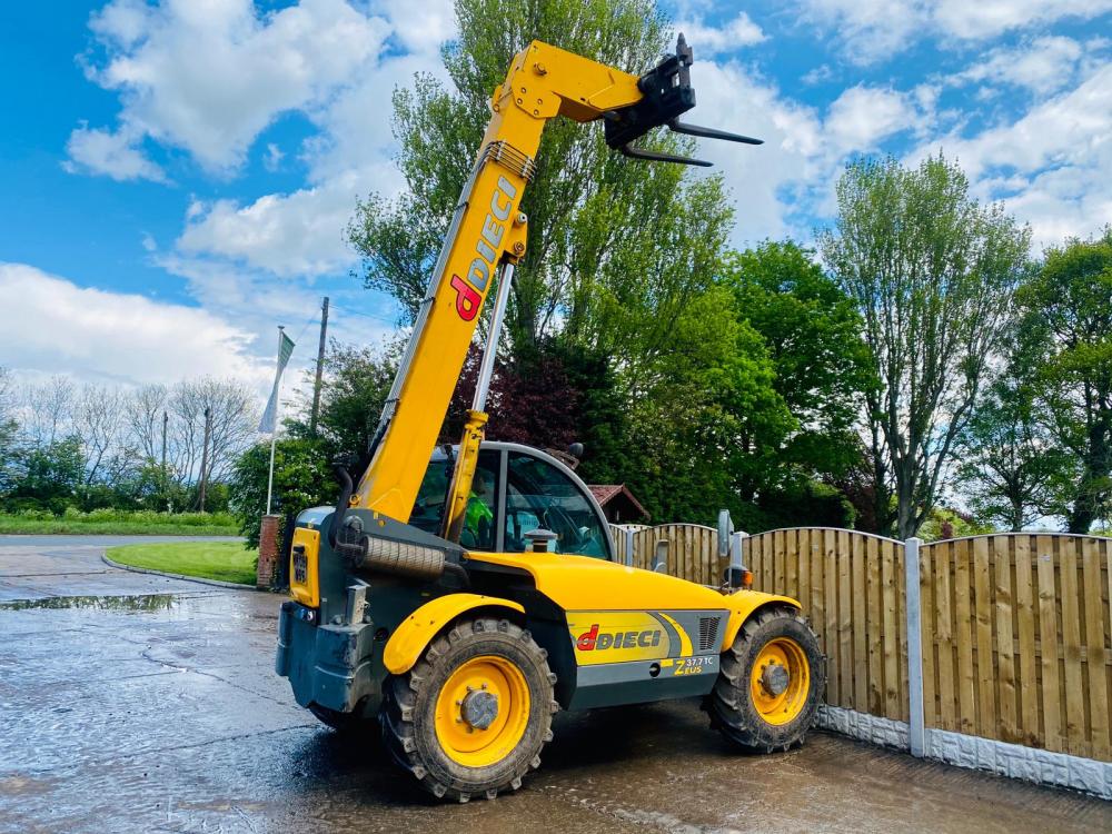 DIECI 37.7 ZEUS 4WD TELEHANDLER *7 METER REACH , 6198 HOURS* C/W PALLET ...