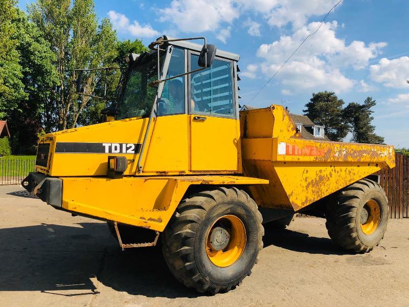 THWAITES 10 TON DUMPER C/W FULLY GLAZED CABIN