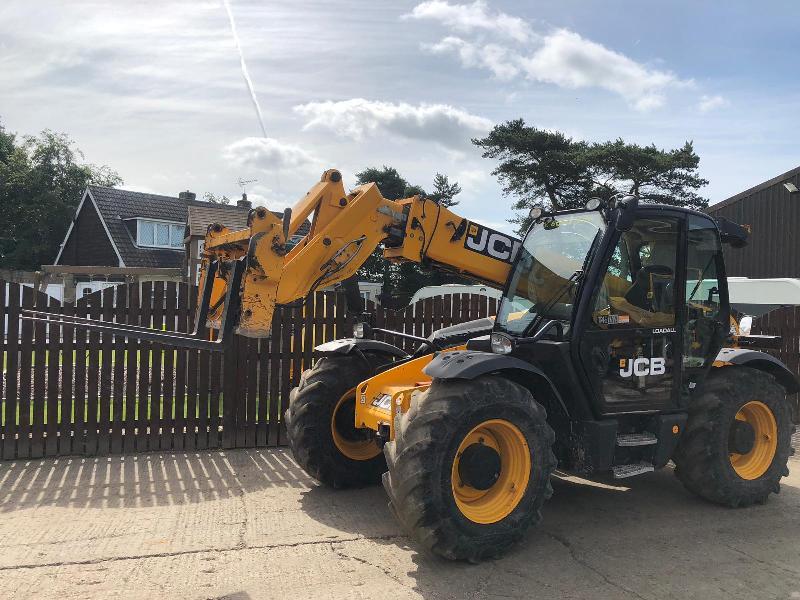 JCB 536-70 TELEHANDLER * YEAR 2013 63 PLATE