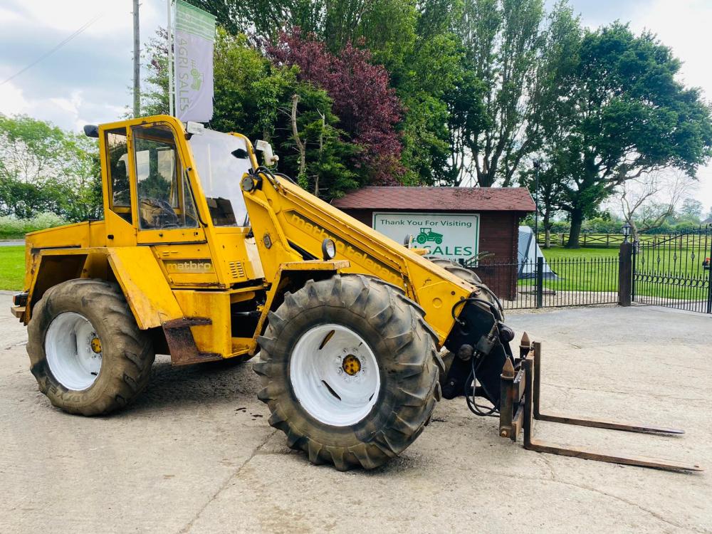MATBRO TELERAM TELEHANDLER C/E PICK UP HITCH & PALLET TINES ( NO BREAKS )