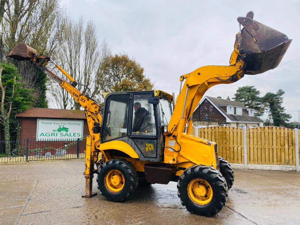 JCB 2CX SITEMASTER BACK-HOE DIGGER C/W EXTENDING DIG