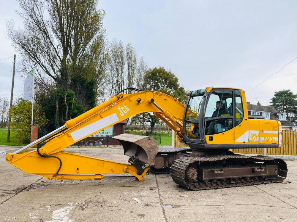 JCB JS160LC TRACKED EXCAVATOR C/W QUICK HITCH & BUCKET