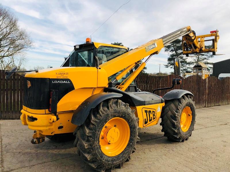 JCB 526S FARM SPECIAL TELEHANDLER C/W PICK UP HITCH * PLEASE SEE VIDEO
