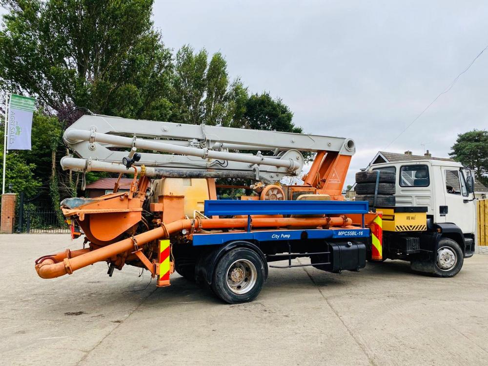 DAF FA55-160 13 4X2 CONCRETE PUMP / CITY PUMP LORRY