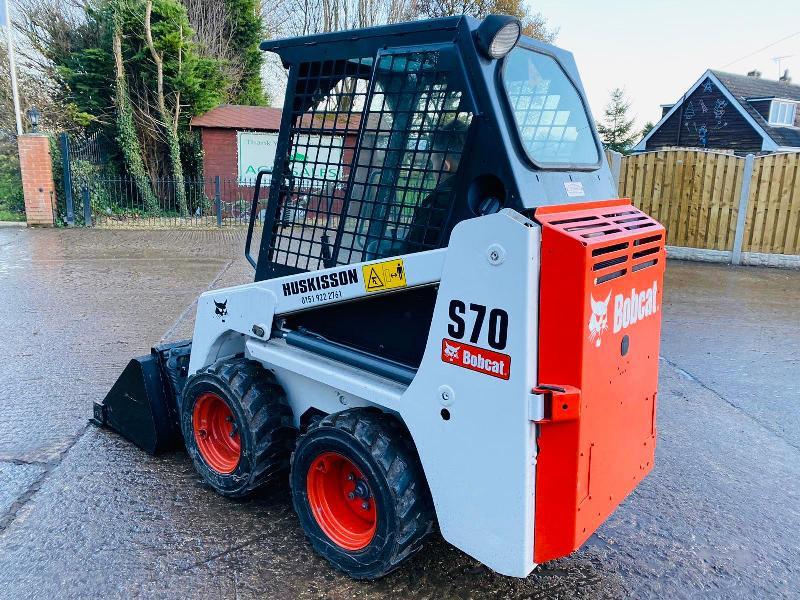 BOBCAT S70 SKIDSTEER * YEAR 2013 * ONLY 3241 HOURS