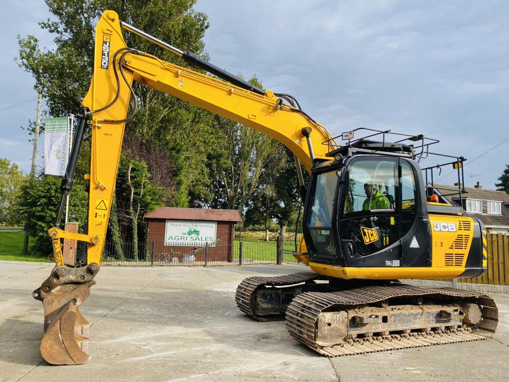 JCB JS130LC TRACKED EXCAVATOR * YEAR 2014 * C/W REVERSE CAMERA
