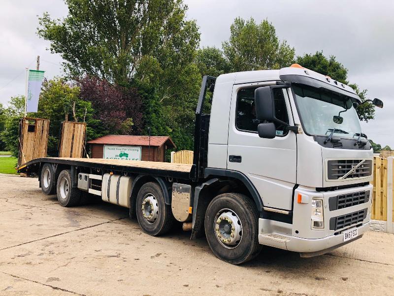 VOLVO FM 8X2 REAR LIFT BEAVERTAIL PLANT LORRY C/W REVERSE CAMERA