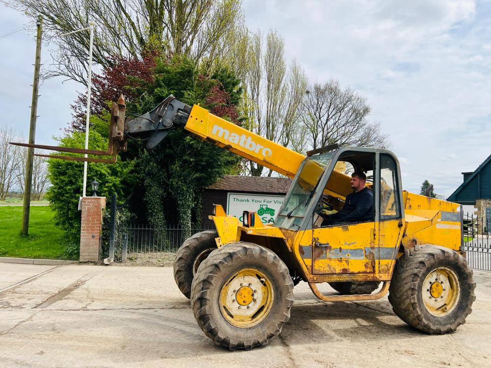 MATBRO TS260 4WD TELEHANDLER C/W PIN & CONE HEAD STOCK