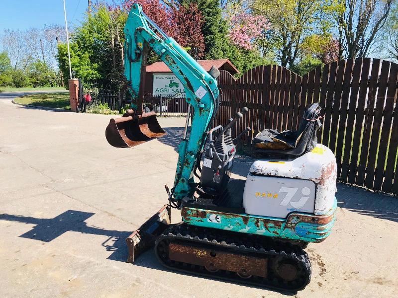 IHI 7J MINI DIGGER * YEAR 2000* C/W TWO SPEED TRACKING