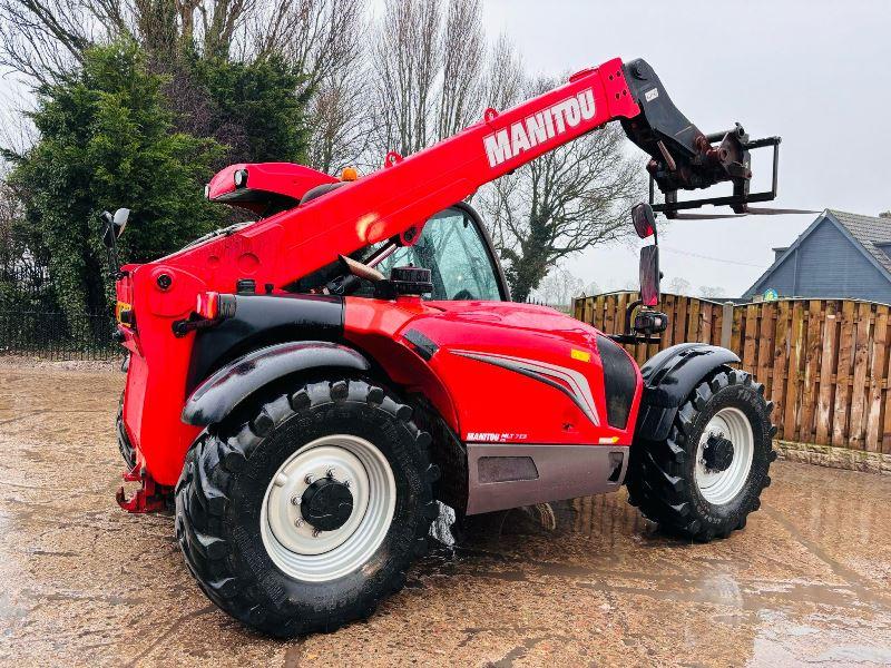 MANITOU MLT735 4WD TELEHANDLER *AG-SPEC, YEAR 2015, 5920 HOURS *VIDEO*