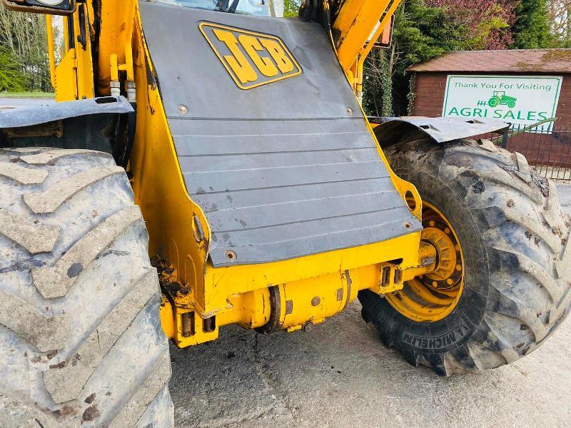 JCB 412S FARM SPECIAL 4WD LOADING SHOVEL C/W TOE TIP BUCKET