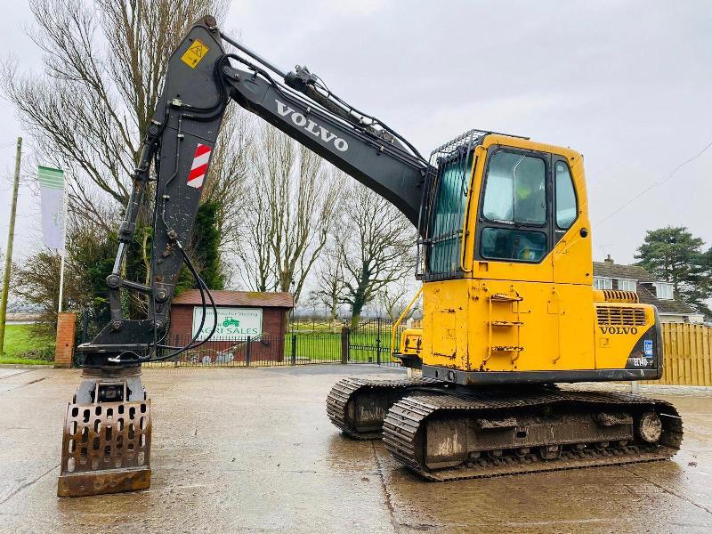 VOLVO EC140 TRACKED EXCAVATOR *YEAR 2007* C/W HIGH RISED CABIN