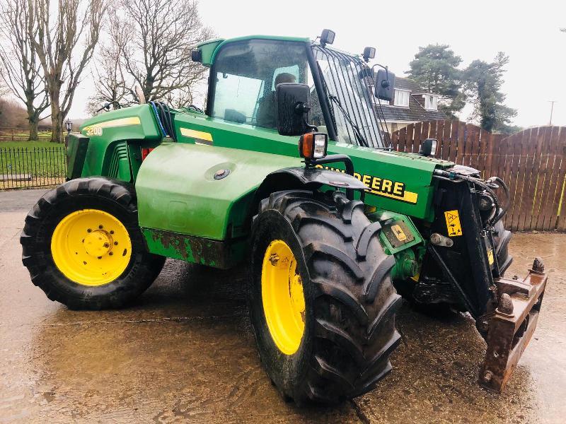 JOHN DEERE 3200 TELEHANDLER C/W PICK UP HITCH * PLEASE SEE VIDEO